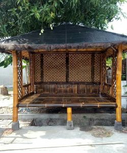 Gazebo Bambu - Saung Indonesia